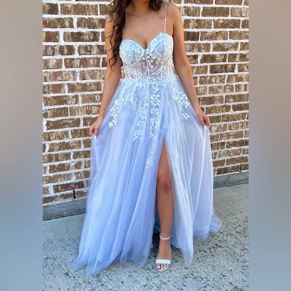 Gianni Bini | Dresses | Gianna Bini Corset Prom Dress | Poshmark